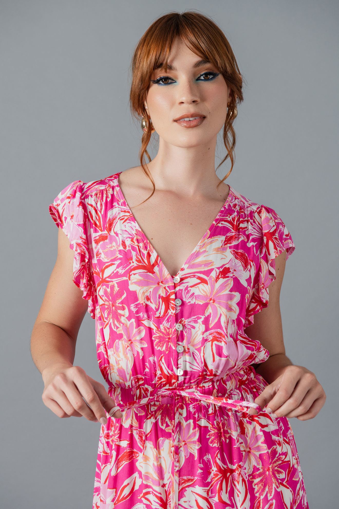 Kenana. Vestido En rayon Estampado